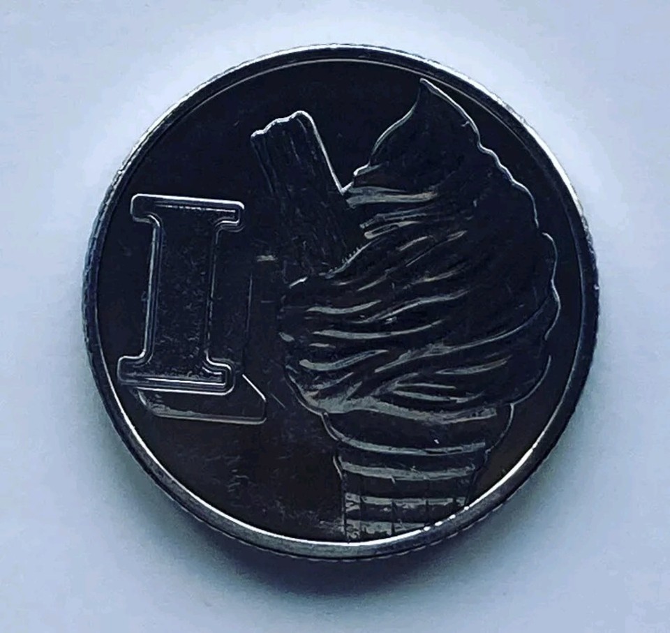 2018 - Letter I - 10p Ten Pence Coin - A-Z Alphabet Series RARE Ice ...