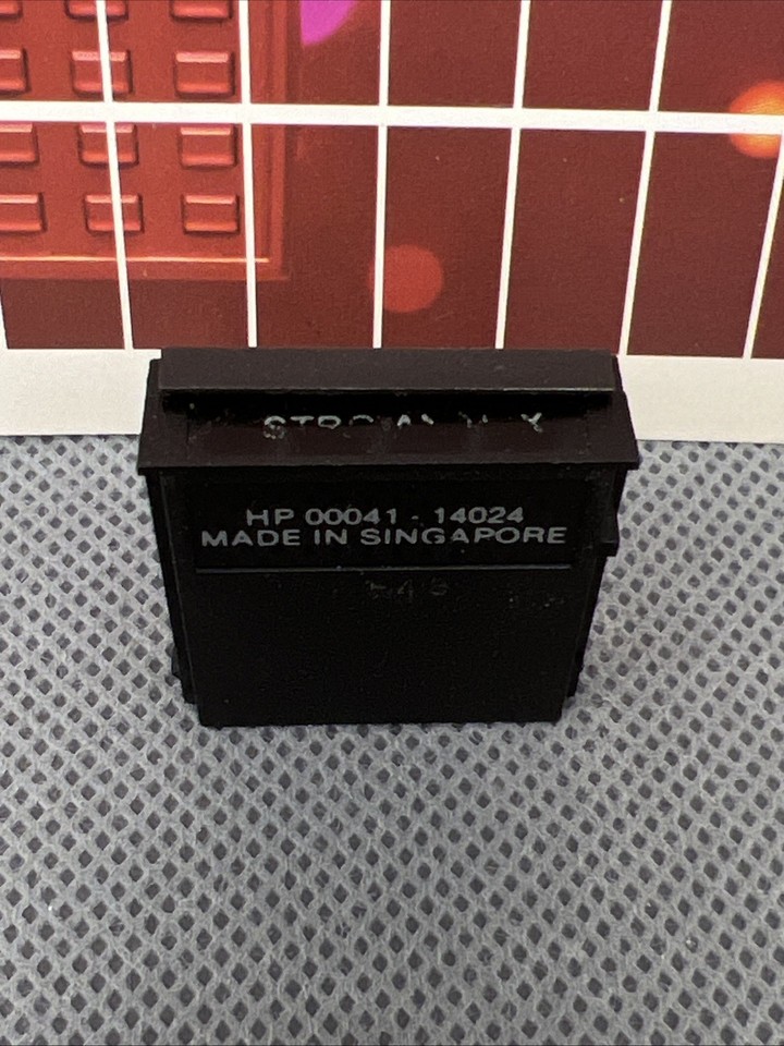 HP-41C Structural Analysis Pac HP Hewlett-Packard Calculator | eBay