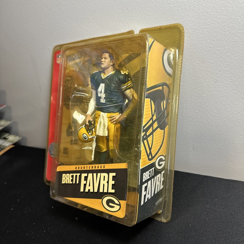 McFarlane Toys NFL Series 12 Brett Favre Green Bay Packers Action ...