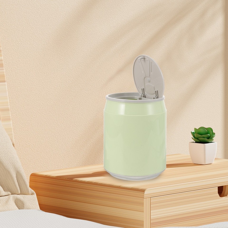 Garbage Bin Creative Wastebasket Desk Mini Small Trash Can for Office ...
