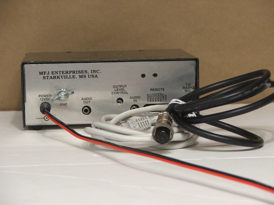 MFJ-434 Voice Contest Keyer - WORKS GREAT - With Manual | eBay