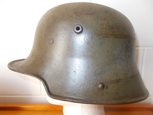 WW1 German Square Dip Helmet very rare size E.T.66 | eBay Australia
