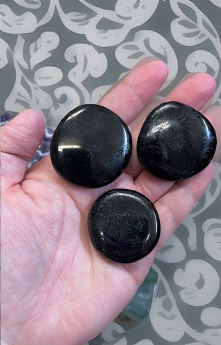 Jet Palm stones 1 Piece Rare Crystal Gemstone | eBay