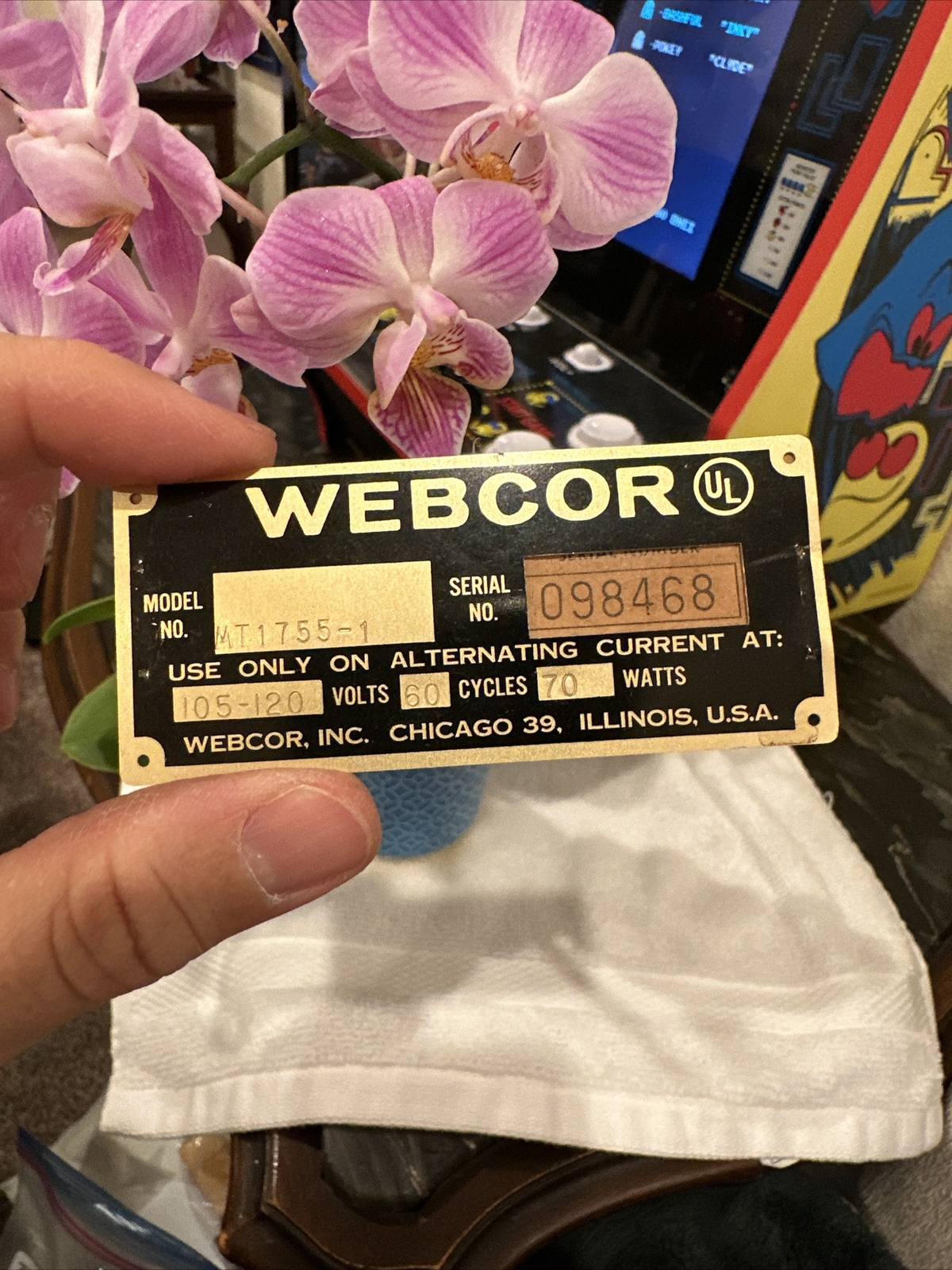 OEM Parts ONLY FOR Vintage Webcor B 153 5 Record Player MT 1755-1 Parts Only | eBay
