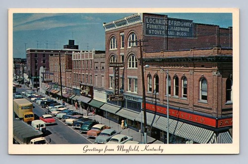 Broadway from JJ Newberry MAYFIELD Kentucky Vintage Graves County ...