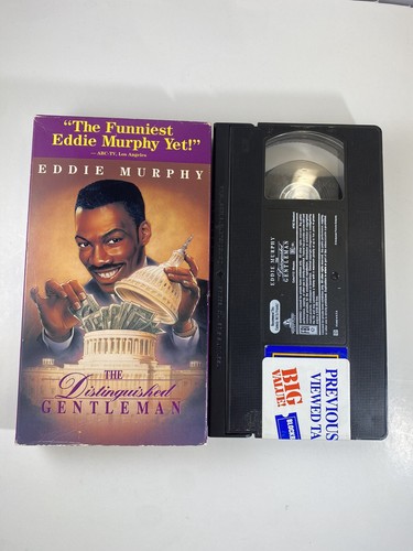 The Distinguished Gentleman (VHS, 1993) Eddie Murphy Comedy Movie ...