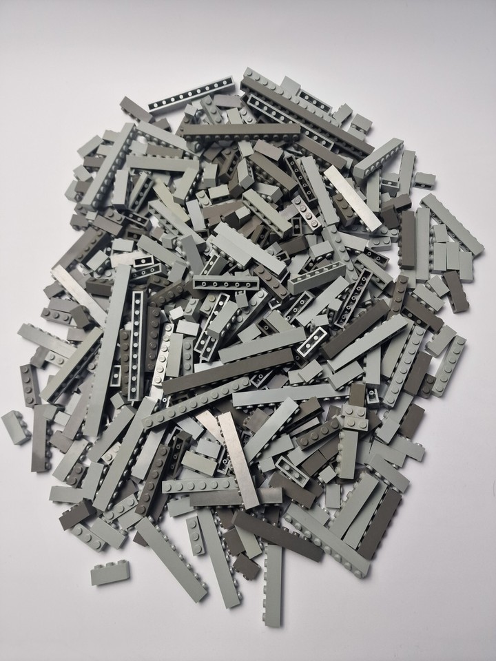 LEGO Brick Bundle x100 PACK, 1x2,3,4,6,8+ Random Basic Sizes LOT/Select ...