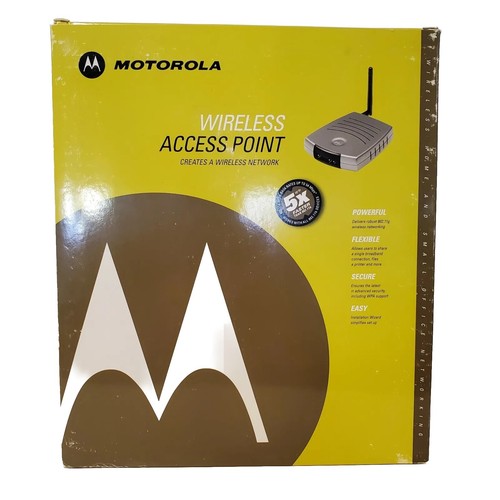 TWO Motorola wireless 802.11b/g access points WA840G | eBay