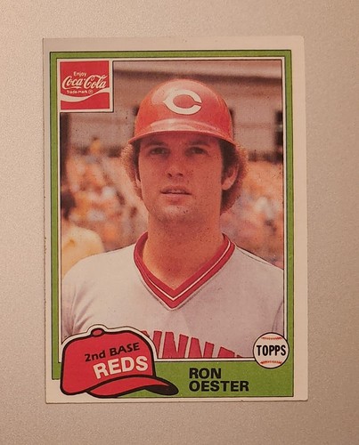 1981 Topps Coca-Cola Team Sets - Cincinnati Reds Ron Oester #9 (RC) for ...