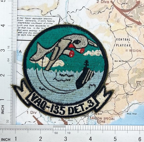 patch , vaq , 135 , det 3 , usn patch , vietnam w patch , t4-620 | eBay