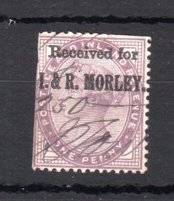 1d LILAC WITH 'I & R MORLEY' PROTECTIVE OVERPRINT | eBay UK