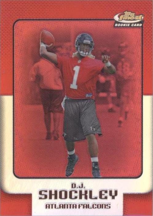 2006 Topps Finest - D.J. Shockley #62 Refractor /399 (RC) for sale ...