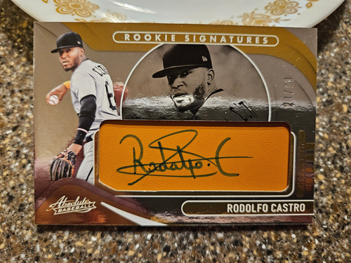 2022 Panini Absolute - Rookie Leather Signatures Tan Leather #153 ...