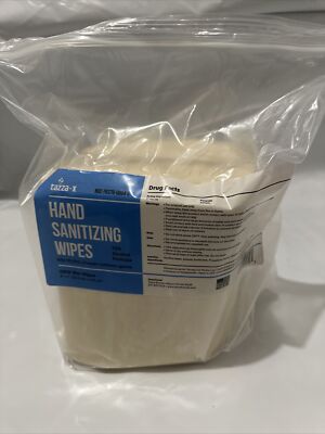 Tazza-X Alc Hand Sanitizer Wipe Roll of 1200 4" x 7" Wipes Refill Roll ...