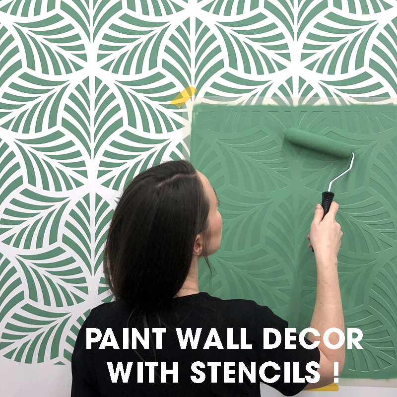 Wall Word Art Stencils