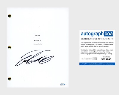Erika Alexander signed autographed ‘Get Out’ Full 100 Page Movie Script ...