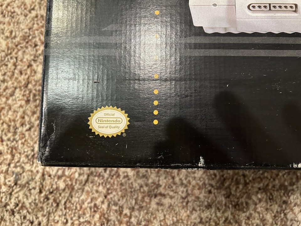 Original 1985 Nintendo Action Set Console and 1991 Nintendo Super NES ...