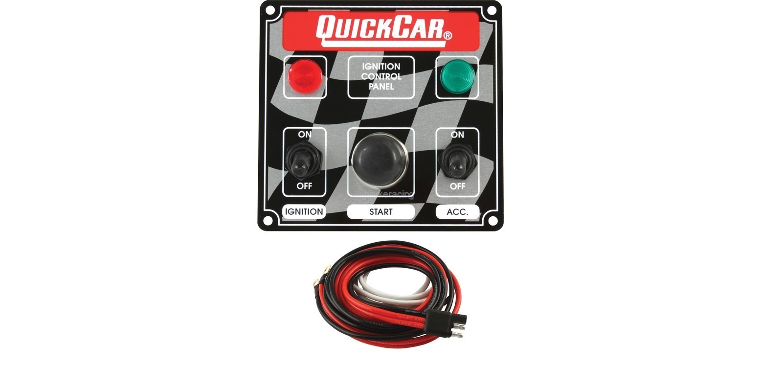 Ignition Control Panel 2 Toggles/1 Push Button w/ Lights INCLUDES ...