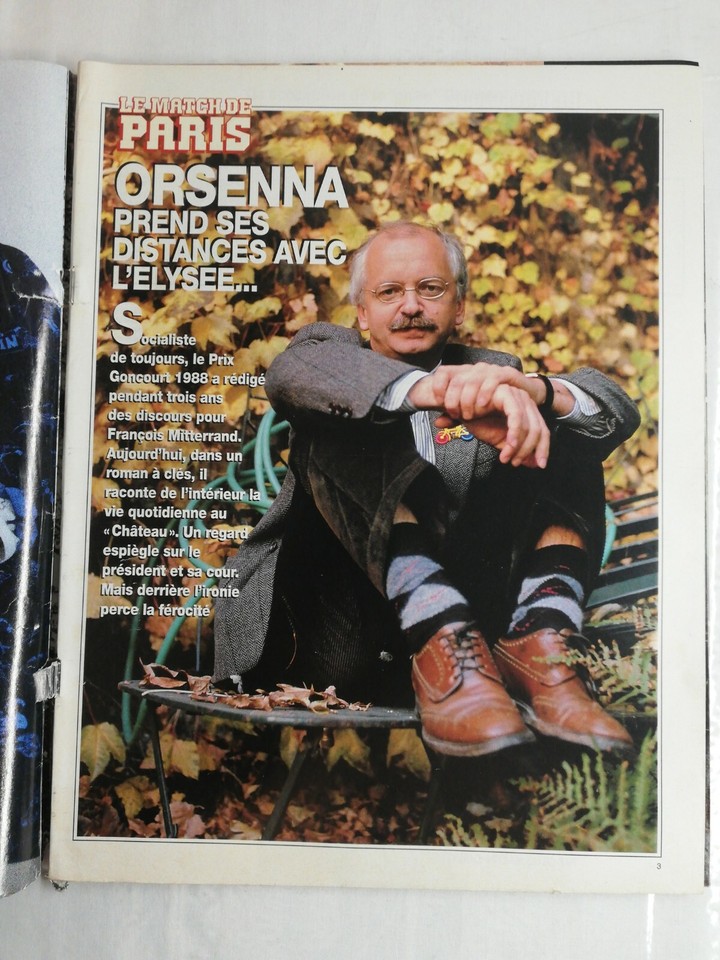 N1409 Magazine Paris-Match No. 2312 16 Seven 1993 Nicolas Hulot ...