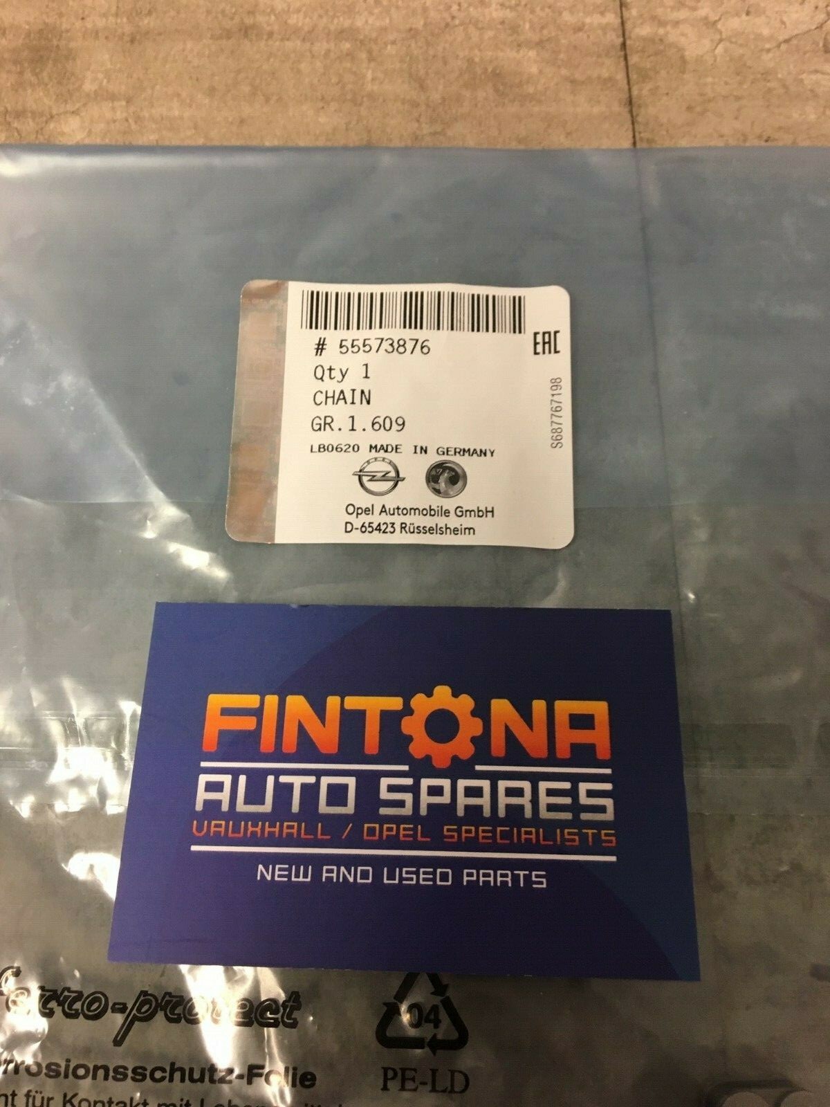 Genuine GM Vauxhall Insignia Astra Mokka 16 Diesel Oil Pump Chain Kit ...