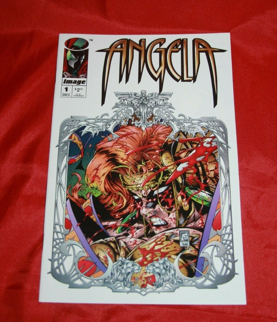 ANGELA #1 Dec .1994 Neil Gaiman Greg Capullo 1st Print Spawn spin off ...