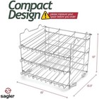 Chrome Stackable Can Organizer, Can Rack Holds up to 36 Cans | eBay