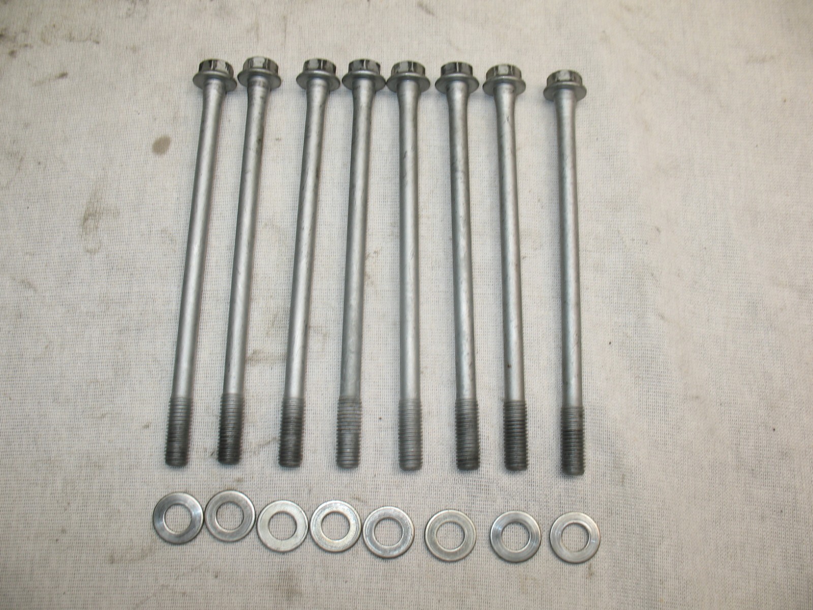 1991 KAWASAKI EN500 VULCAN 500 CYLINDER HEAD MOUNTING BOLTS + WASHERS ...