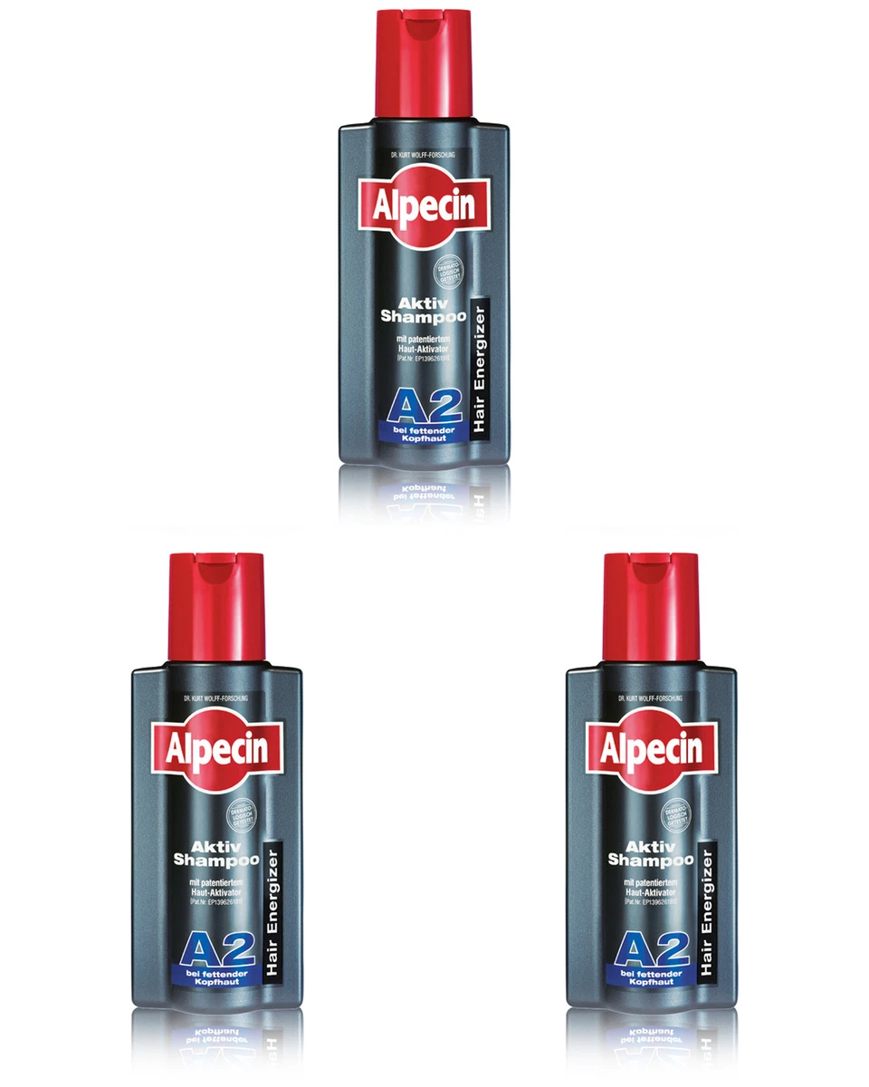 Ein Satz Ziemlich Antipoison alpecin hair energizer aktiv shampoo a2 ...