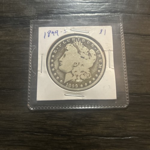 1899-S Morgan Silver Dollar Coin, Choice AU Better Date San Francisco ...