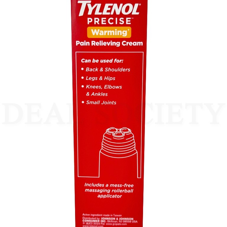 Tylenol Precise Warming Pain Relieving Cream 4oz | eBay
