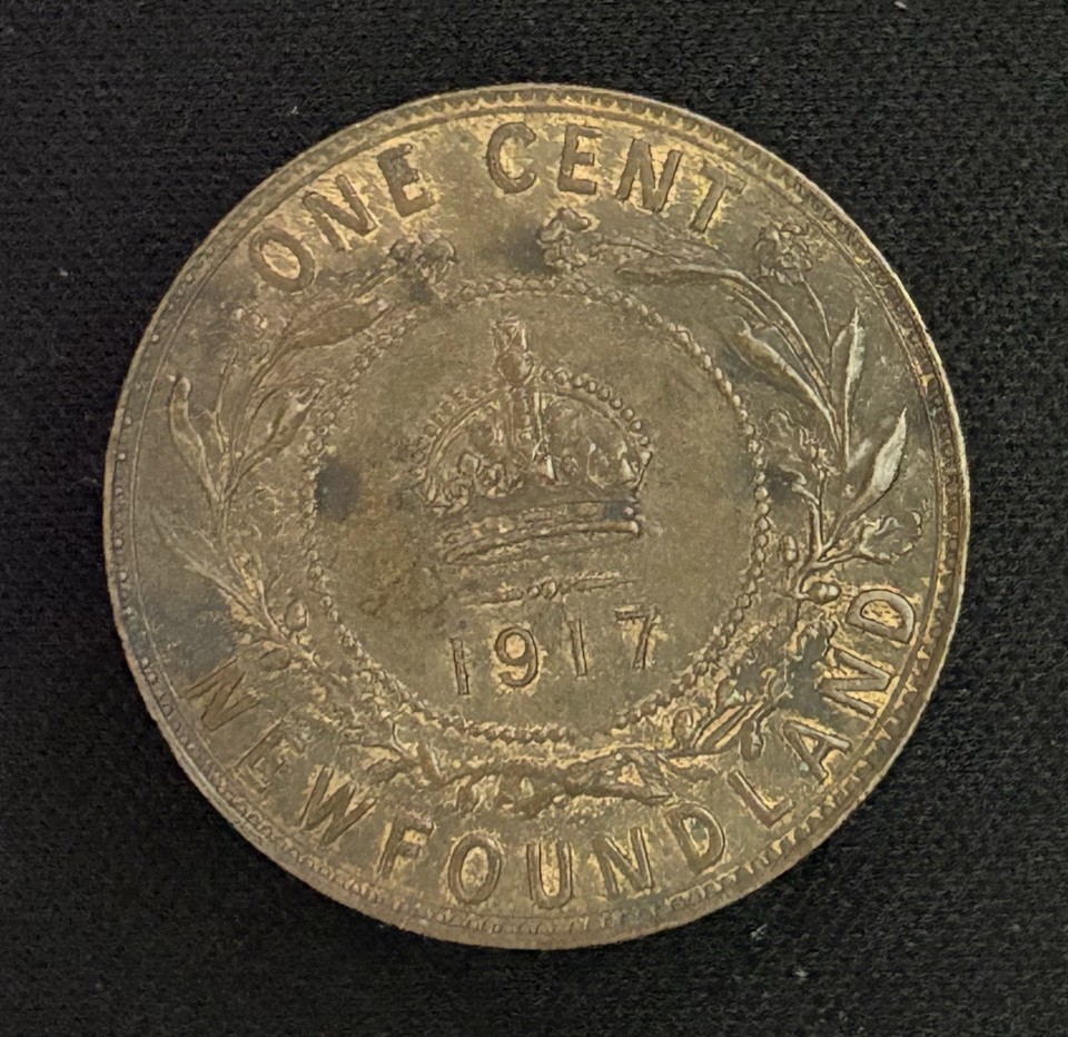 1917 One Cent Newfoundland | eBay