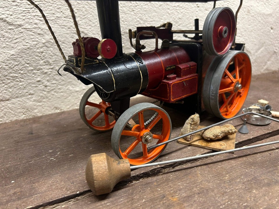Live Steam Mamod Modified TE1a Showman’s Traction Engine Model | eBay UK