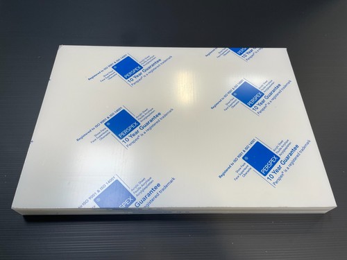 8mm Opal Cast Acrylic 050, 36% Light Transmission. | eBay UK