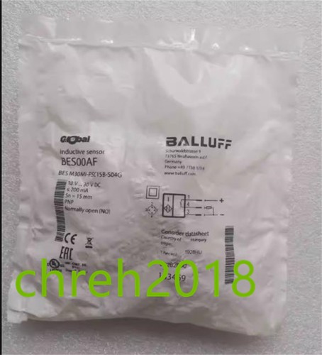 1PCS NEW IN BOX Balluff BES M30MI-PSC15B-S04G proximity switch BES00AF ...