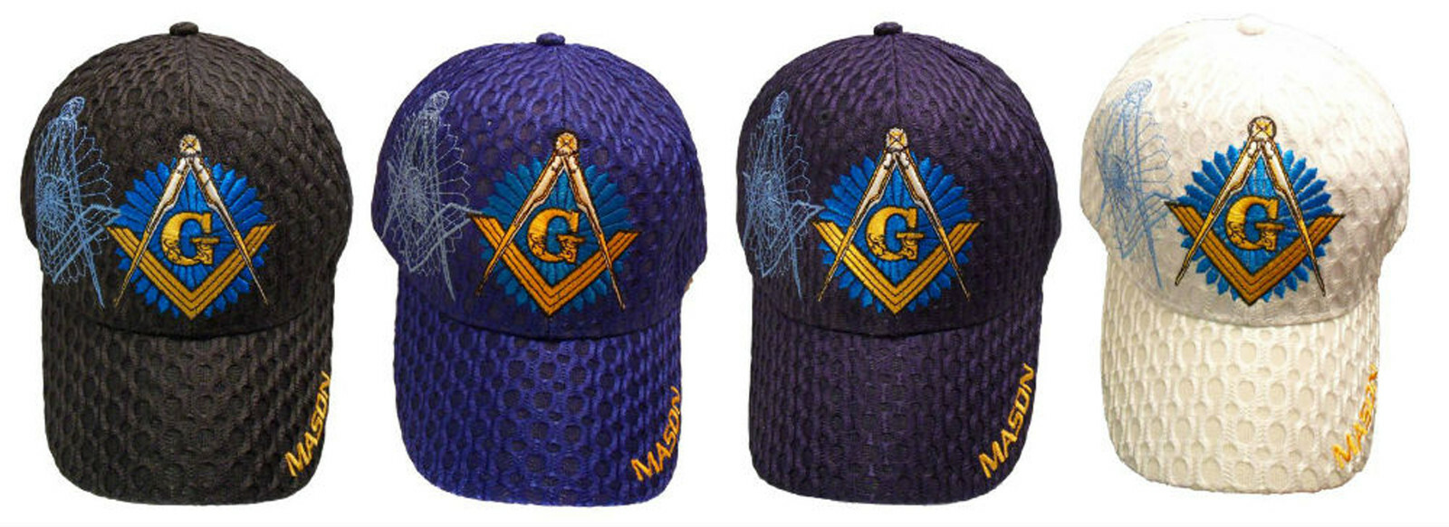 Mason Baseball Cap Freemasons Black Masonic Hat Masons, Compass and ...