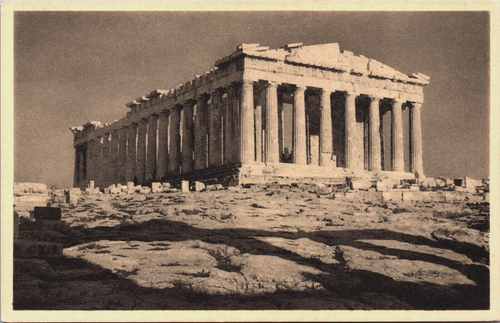 Greece Athens Parthenon Vintage Postcard C197 | eBay