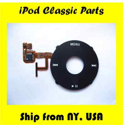 BLACK Click Wheel for Apple iPod Video Classic 5th 5.5 Gen A1136 | eBay