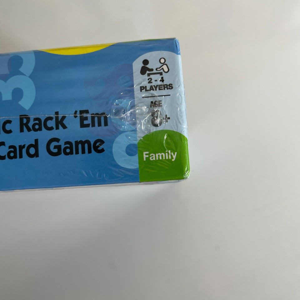 Winning Moves RACK-O, Retro package Card Game Family Game Night Rack em ...