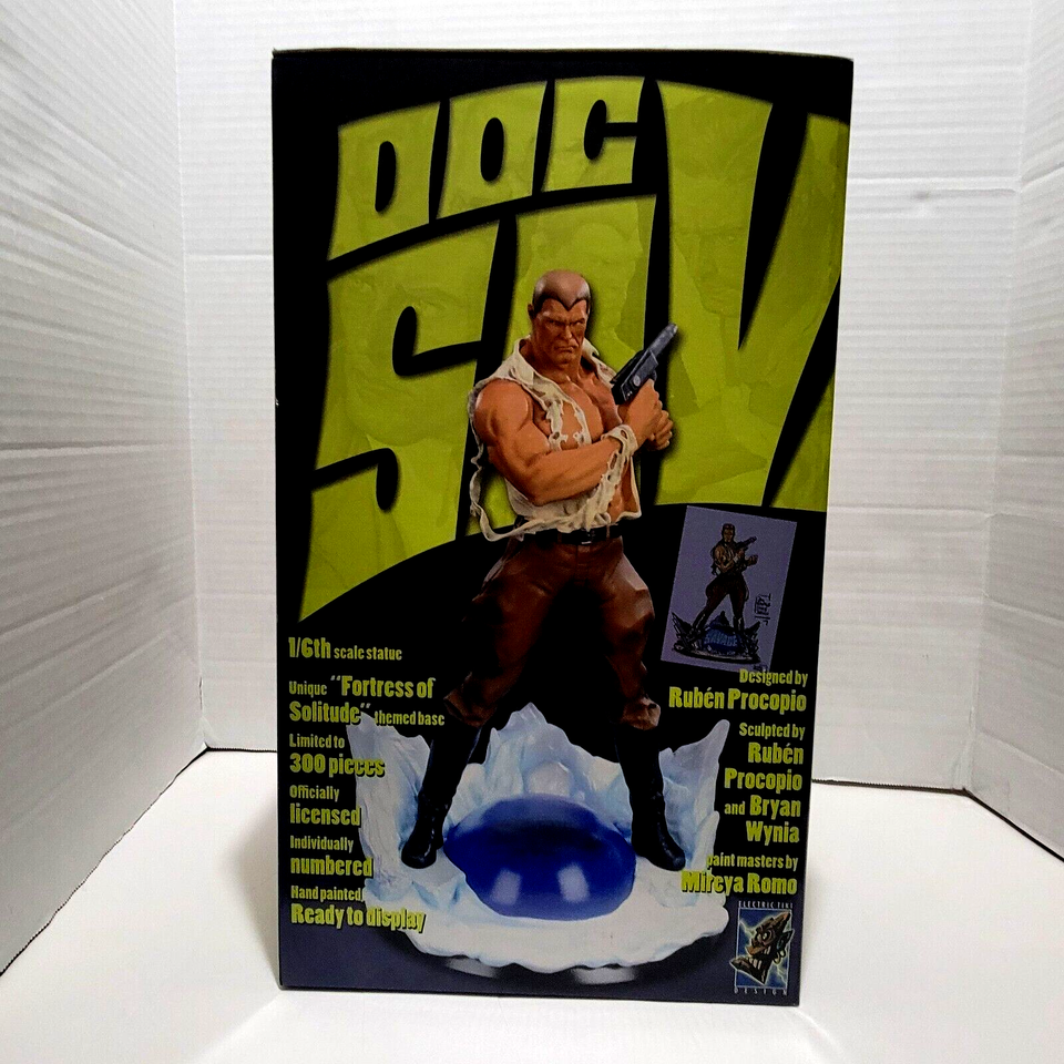 DOC SAVAGE Statue Electric Tiki Designs #151 of 300, MINT CONDITION ...
