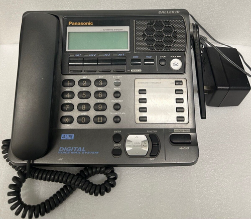 Panasonic KX-TG4000B 4 Line Digital Voice Mail System | eBay