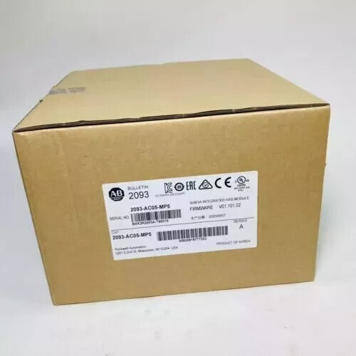 New Allen-Bradley 2093-AC05-MP5 Kinetix 2000 3kW/3A Integrated Axis ...
