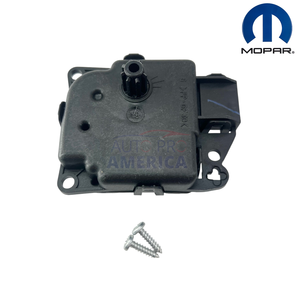 A/C Heater Blend Door Actuator fits Chrysler Dodge Ram Jeep 68018109AA ...