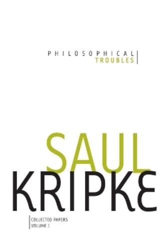 Saul A. Kripke Philosophical Troubles (Paperback) (UK IMPORT ...