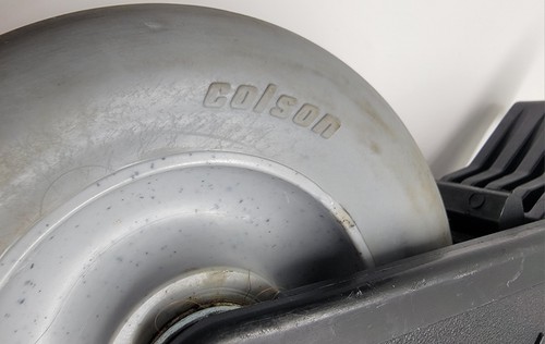 Colson Hi-Tech Performa 5" x 1-5/16" Wheel Swivel Caster Gray 4 Crazy ...