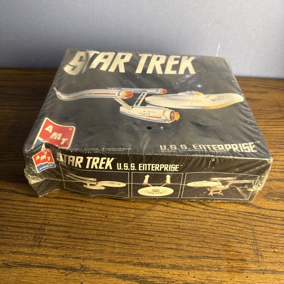 AMT ERTL Star Trek U.S.S. Enterprise Model Kit 6676 Sealed NEW OLD ...