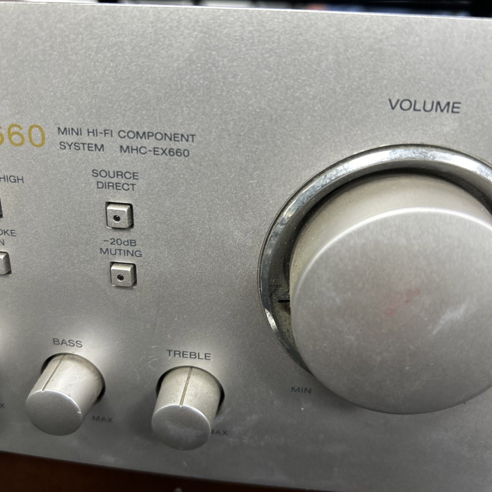 Sony MHC-EX660 Amplifier CD Changer Cassette Tape Deck Spares Or ...