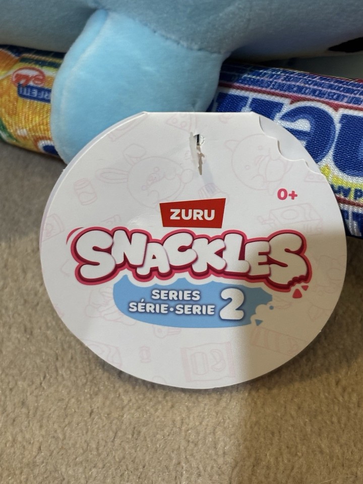 NEW, Zuru Snackles DOUGLAS the SEA COW & MENTOS FRUIT Plush 8" Series 2 ...