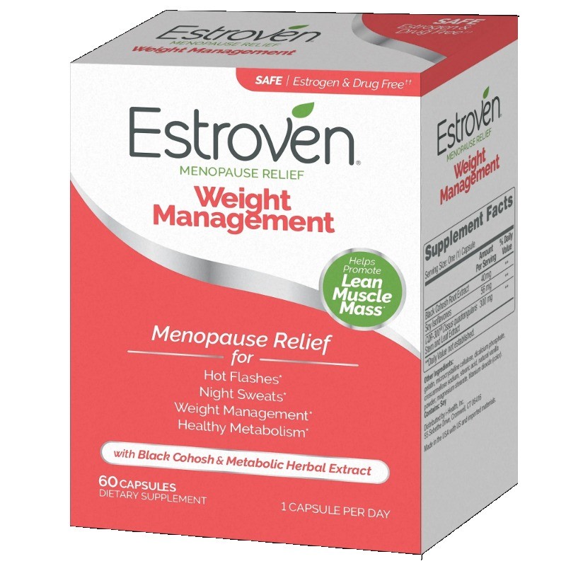 Estroven Menopause Relief Weight Management Capsules, 60 Count | eBay