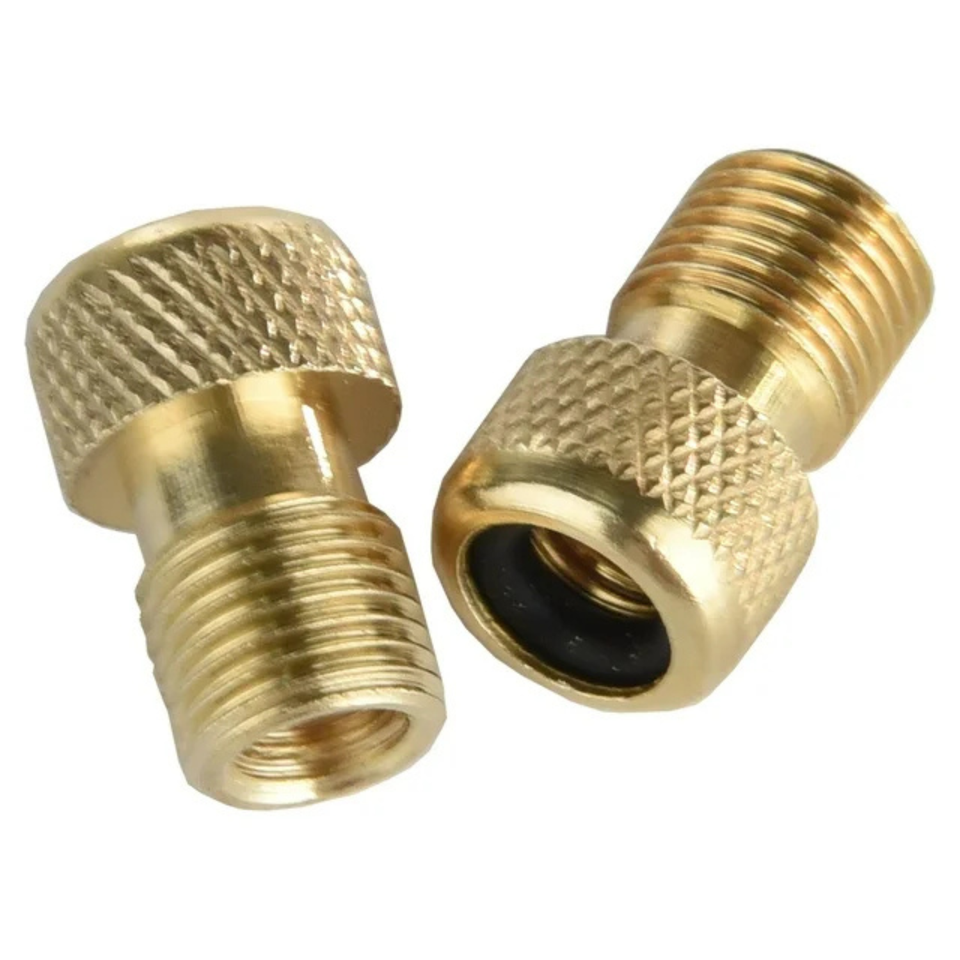 Slime Bicycle Tire Valve Adapter Presta to Schrader (Standard 2 Pc) | eBay