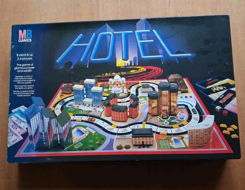 Complete & vgc VINTAGE HOTEL BOARD GAME MB GAMES 1986 | eBay UK